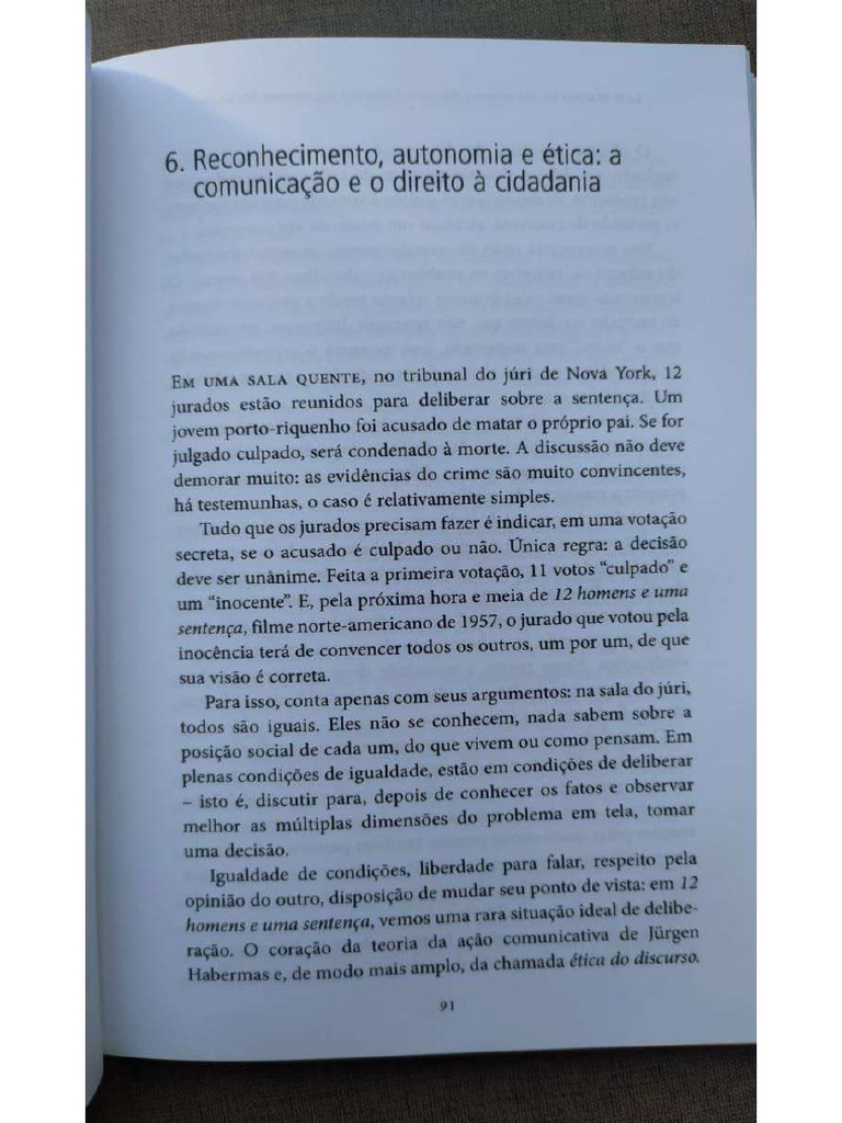 Reconhecimento Autonomia e Tica | PDF