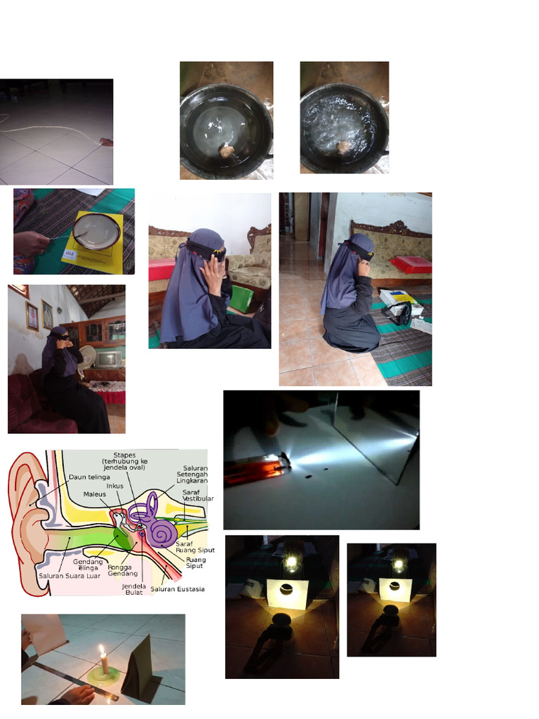 gambar lensa dan cahaya | PDF