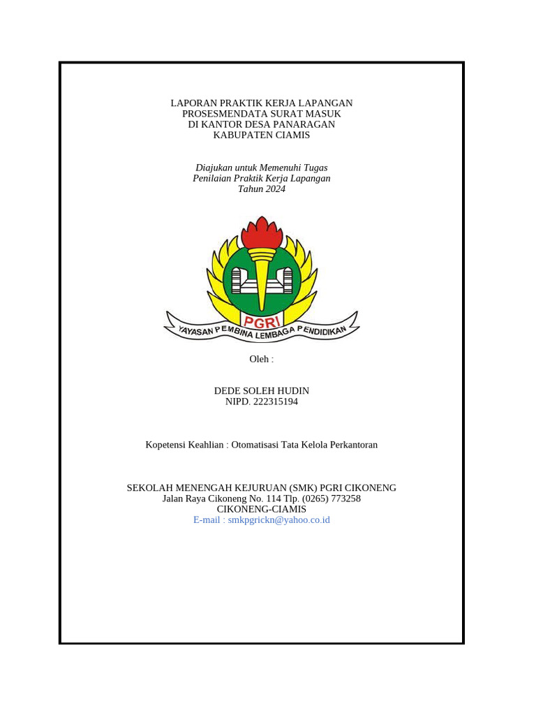 SAMPUL | PDF