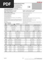 Multi Sera Calibrator: Value Sheet of Mindray BS Measurement System ...