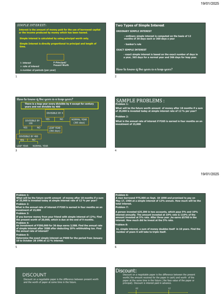 ECON-PDF | PDF | Depreciation | Interest