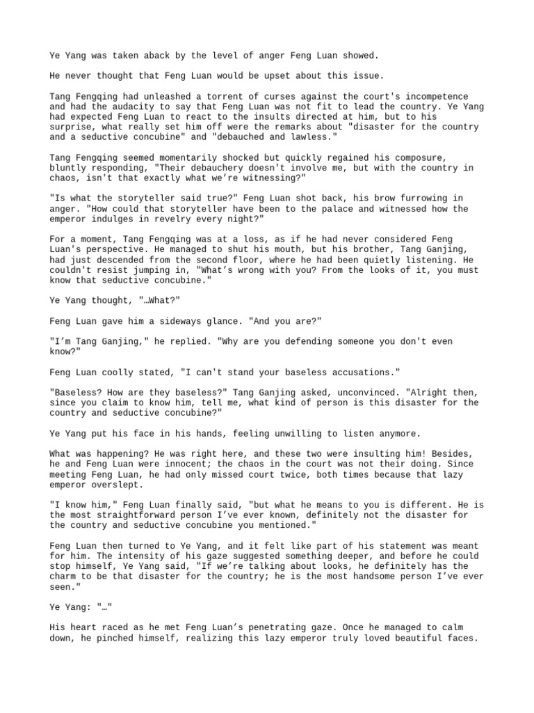 Ye Yang Was Taken Aback by The Leve | PDF
