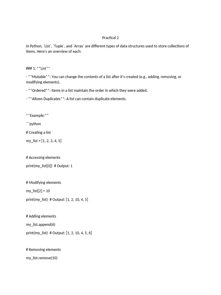 Practical 2 DSA (3) | PDF | Computer Data | Computer Science Practical 2 DSA (3) | PDF | Computer Data | Computer Science