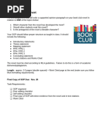 Book Club Reading Log Template | PDF