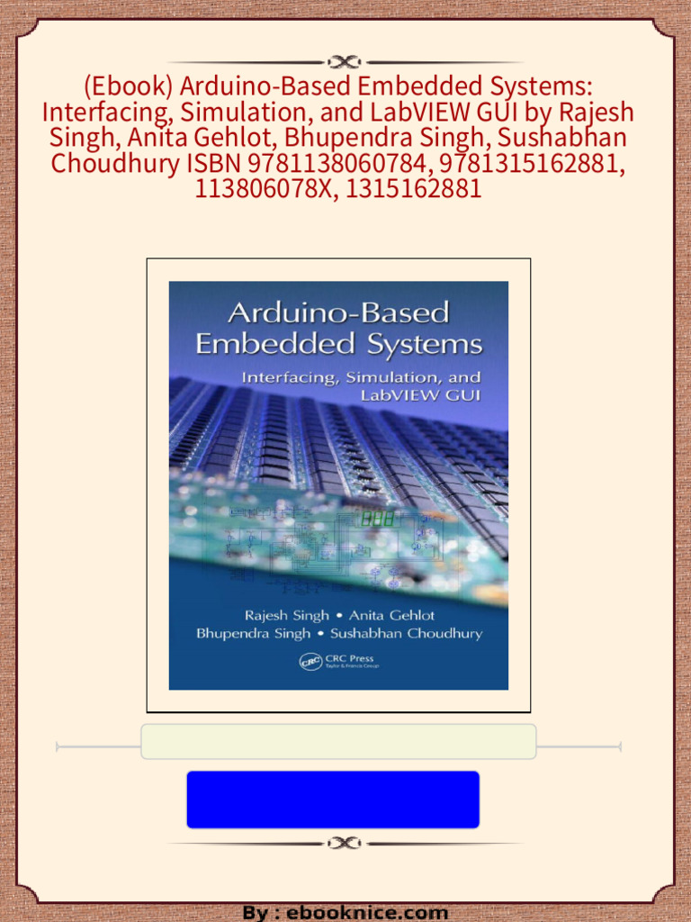 Complete Download (Ebook) Arduino-Based Embedded Systems: Interfacing ... Complete Download (Ebook) Arduino-Based Embedded Systems: Interfacing ...