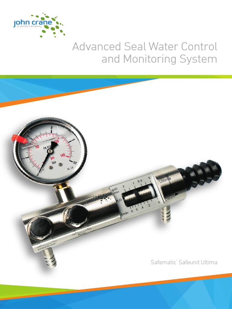 Advanced Seal Water Control and Monitoring System: Safematic Safeunit Ultima | PDF | Valve | Water