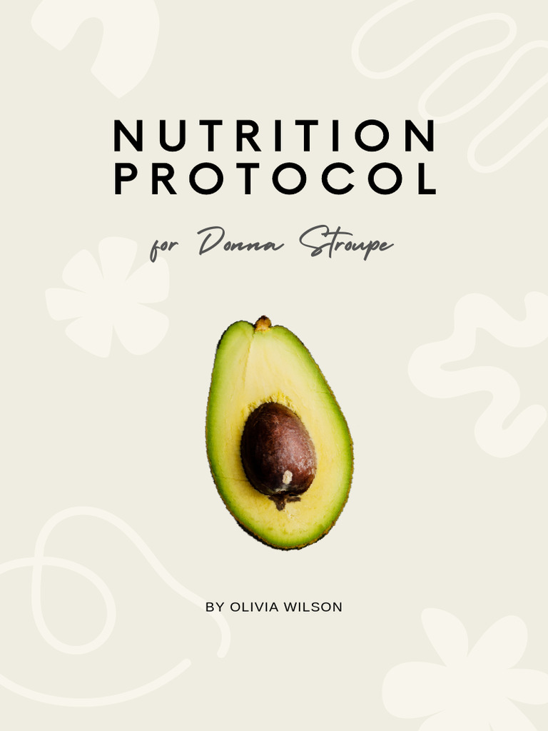Nutrition Protocol for Balanced Diet | PDF | Meal | Lunch