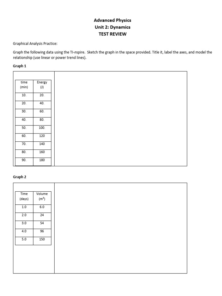 Sled Dynamics and Forces Test Review | PDF | Force | Friction