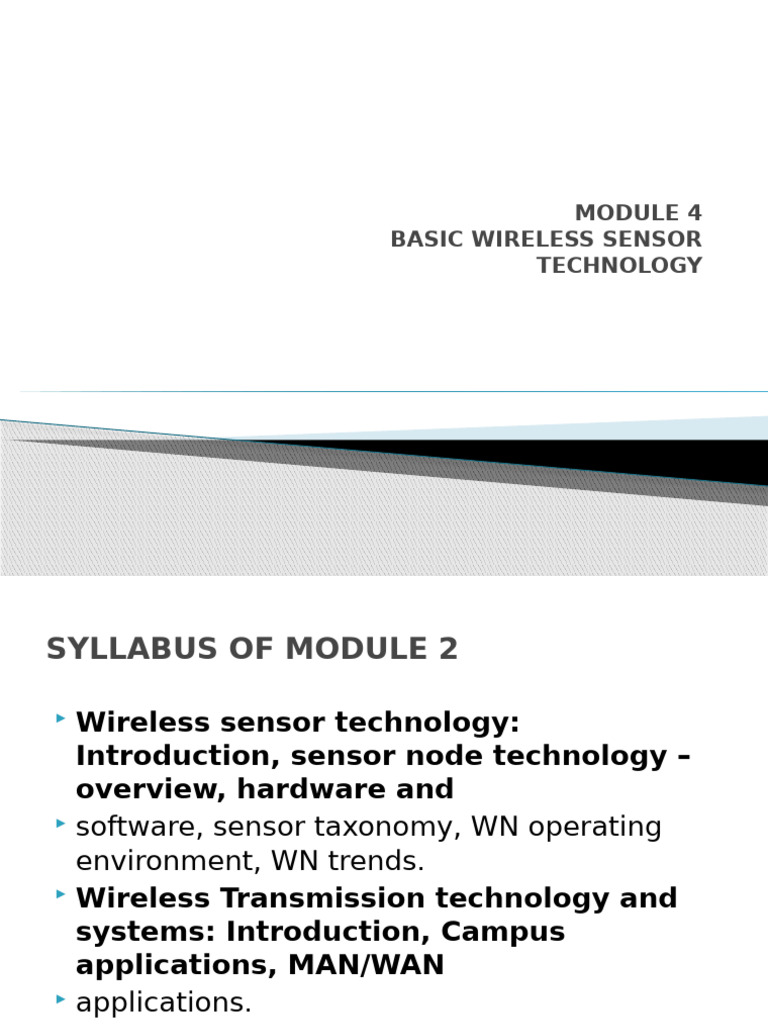 1final Iot MODULE 4 | PDF | Ip Multimedia Subsystem | Wireless Sensor ...