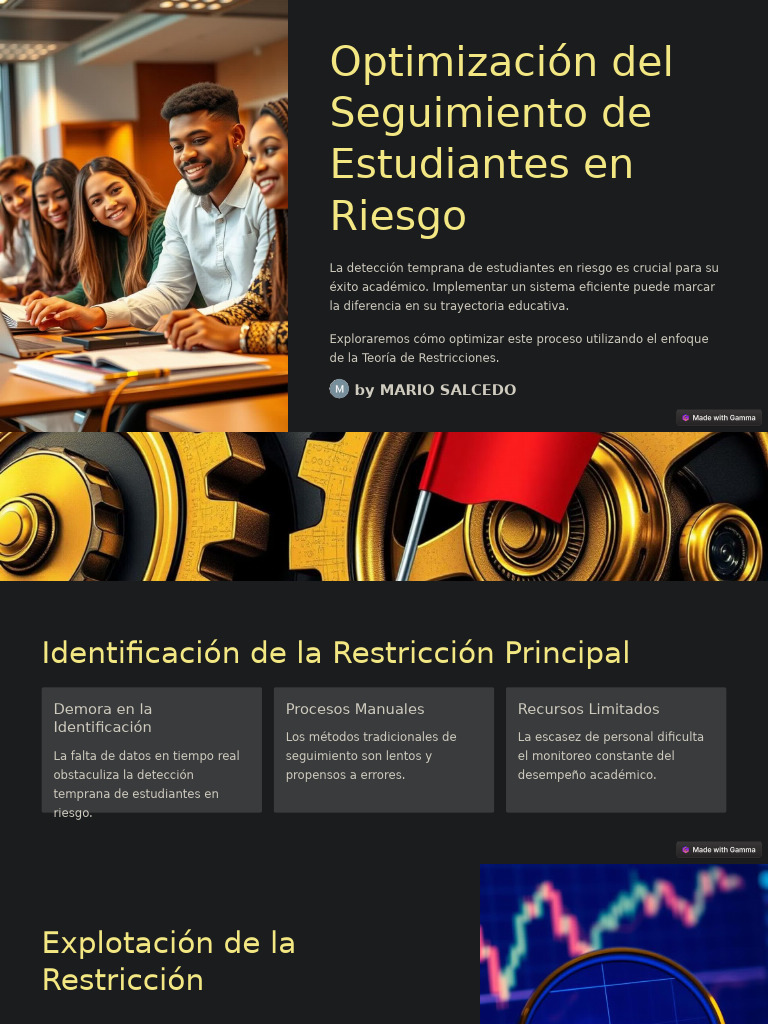 Optimizacion Del Seguimiento de Estudiantes en Riesgo Copia | PDF ... Optimizacion Del Seguimiento de Estudiantes en Riesgo Copia | PDF ...