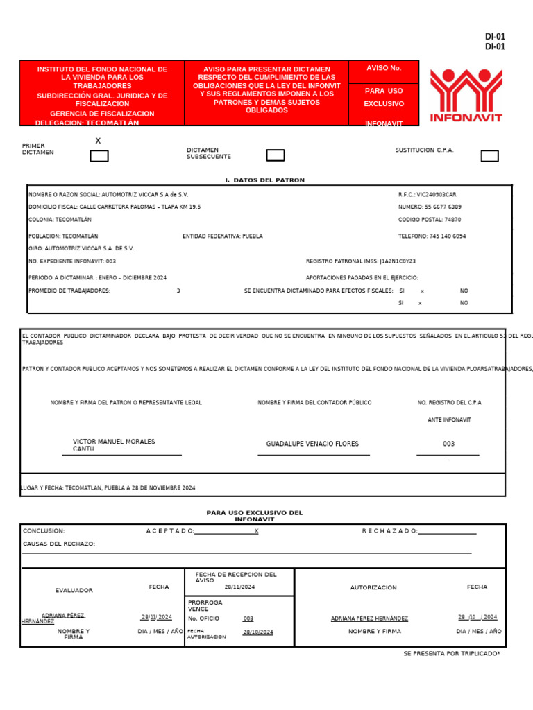 236844674-Formato-alta-infonavit-ADRIANA | PDF | Documento de identidad ...