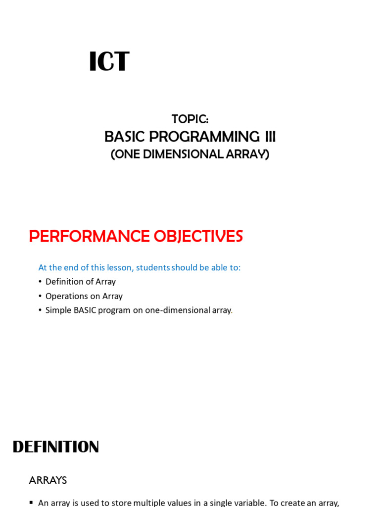ict wk4 | PDF | Computer Programming | Computing
