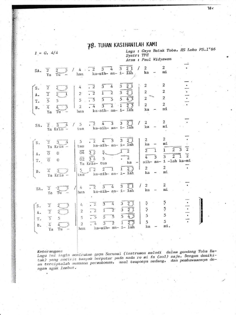 Ordinarium Batak Toba | PDF