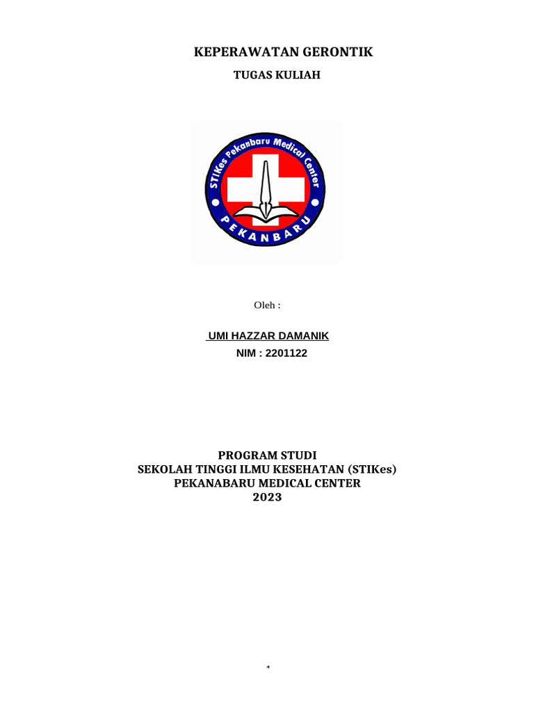 Keperawatan Gerontik Umi | PDF