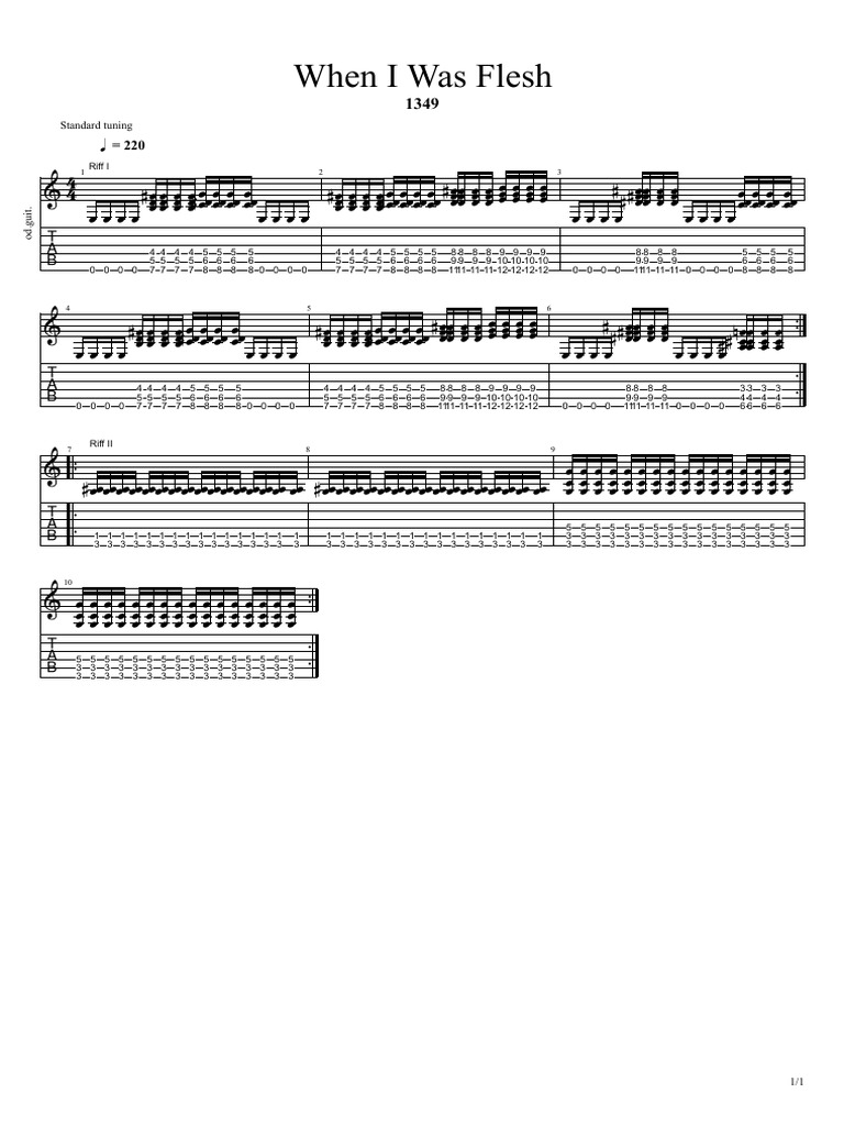 1349 - When I Was Flesh | PDF