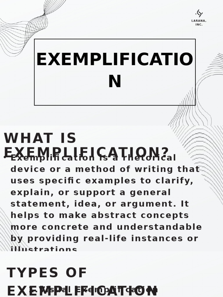 Exemplification 20250110 081425 0000 | PDF