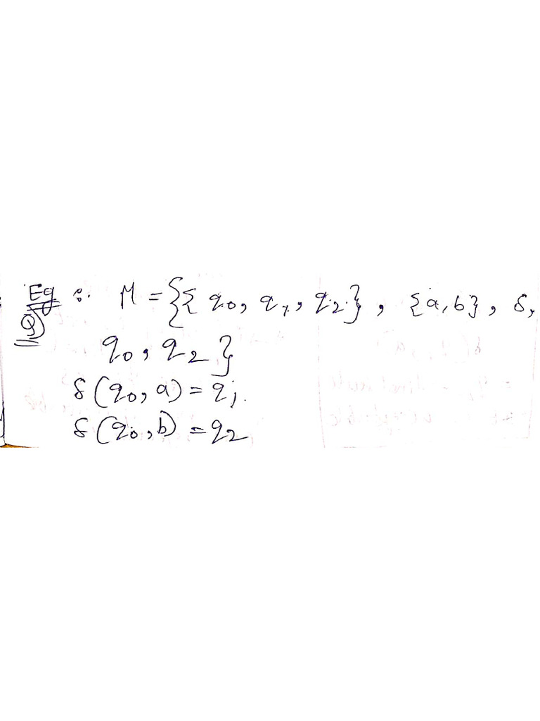 5 Finite Automata Examples 19-12-2024 | PDF