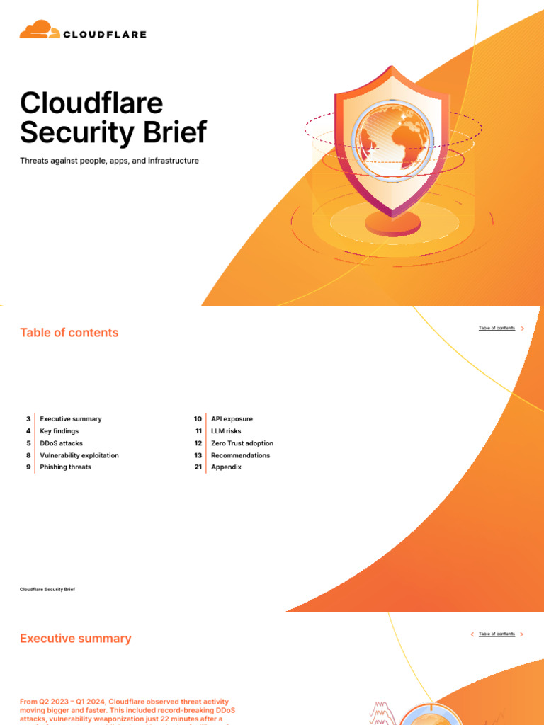 Cloudflare Security Brief | PDF | Security | Computer Security