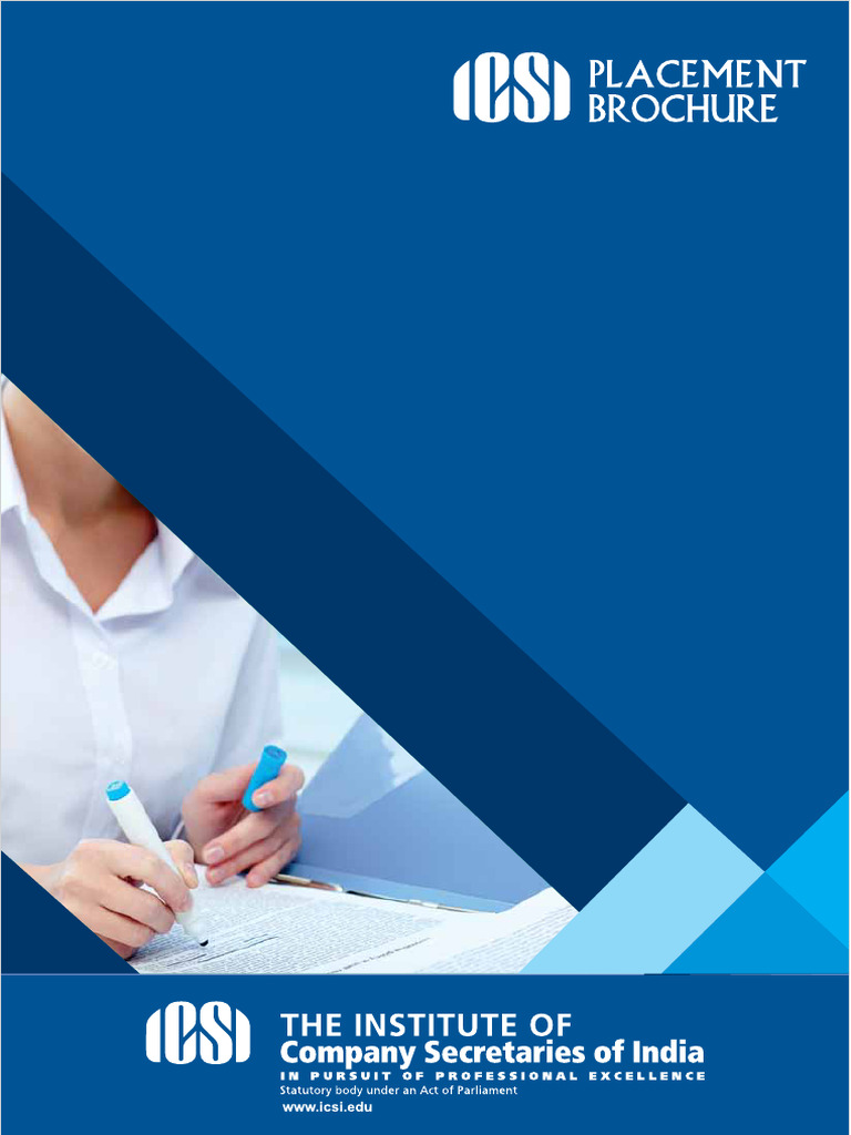 ICSI Placement Brochure Revised | PDF
