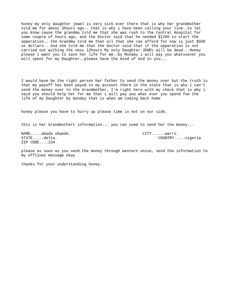 Hospital Format | PDF