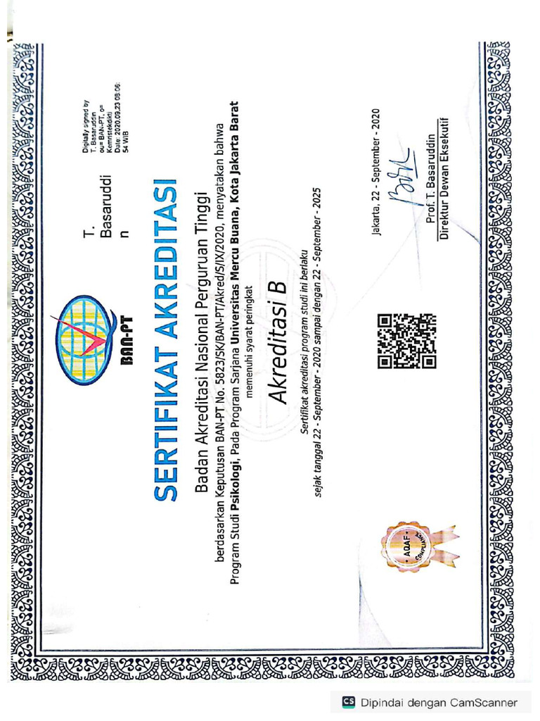 Akreditas Ban PT (Prodi Dan Universitas) - Compressed | PDF