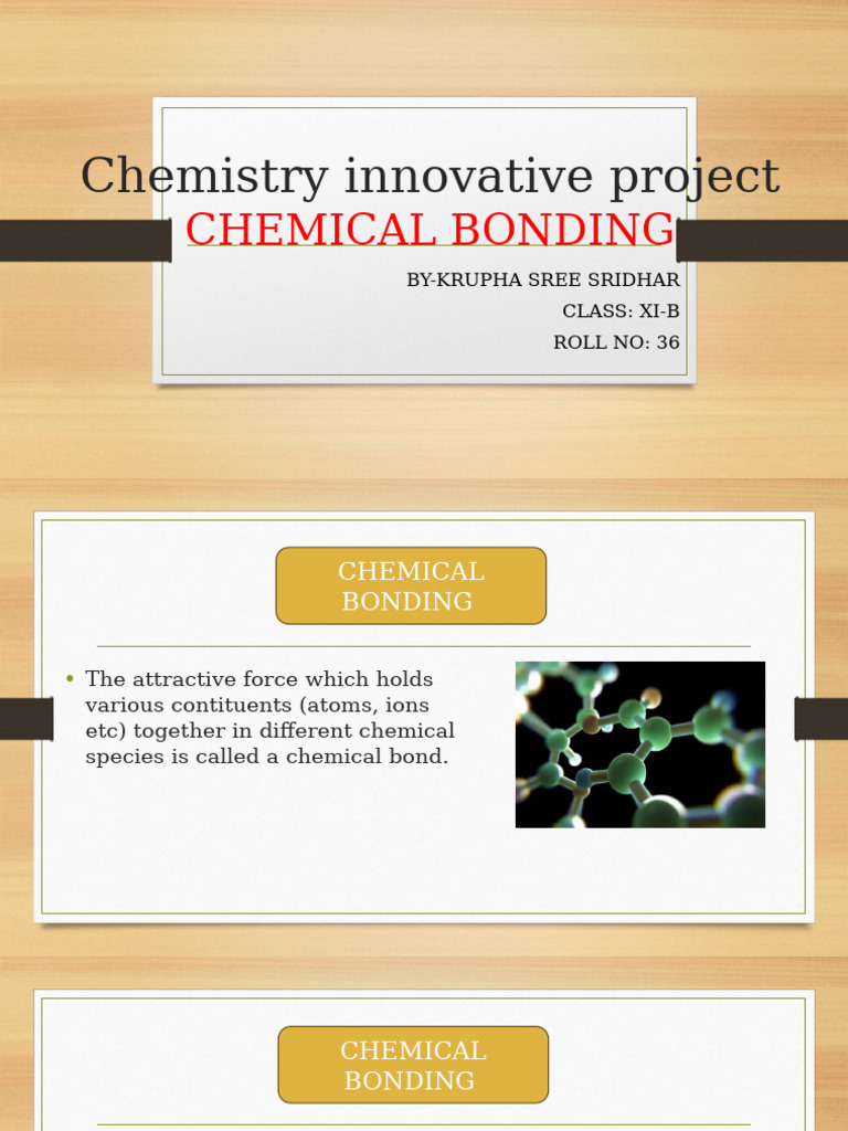 Types of Chemical Bonding Explained | PDF | Chemical Bond | Ionic Bonding