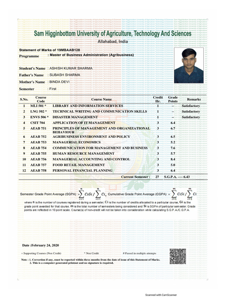 MBA Certificate | PDF