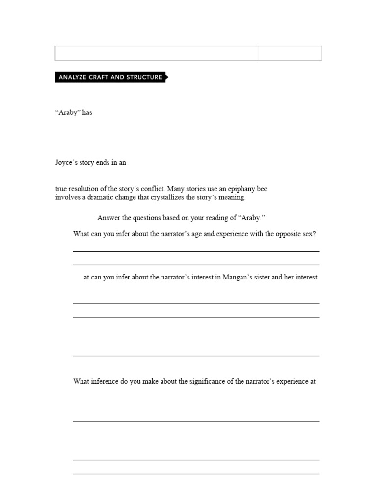 Analyze Craft and Structure_ Narrative Structure (PDF) | PDF
