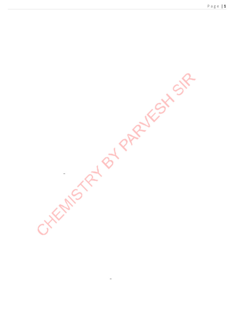 Class 12 Chemistry Mcqs | PDF | Solid | Crystal