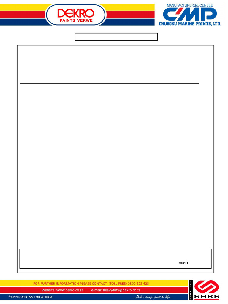 CR Acri Thinners | PDF