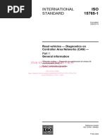 Iso 8855 2011 en PDF | PDF | Trailer (Vehicle) | Coordinate System