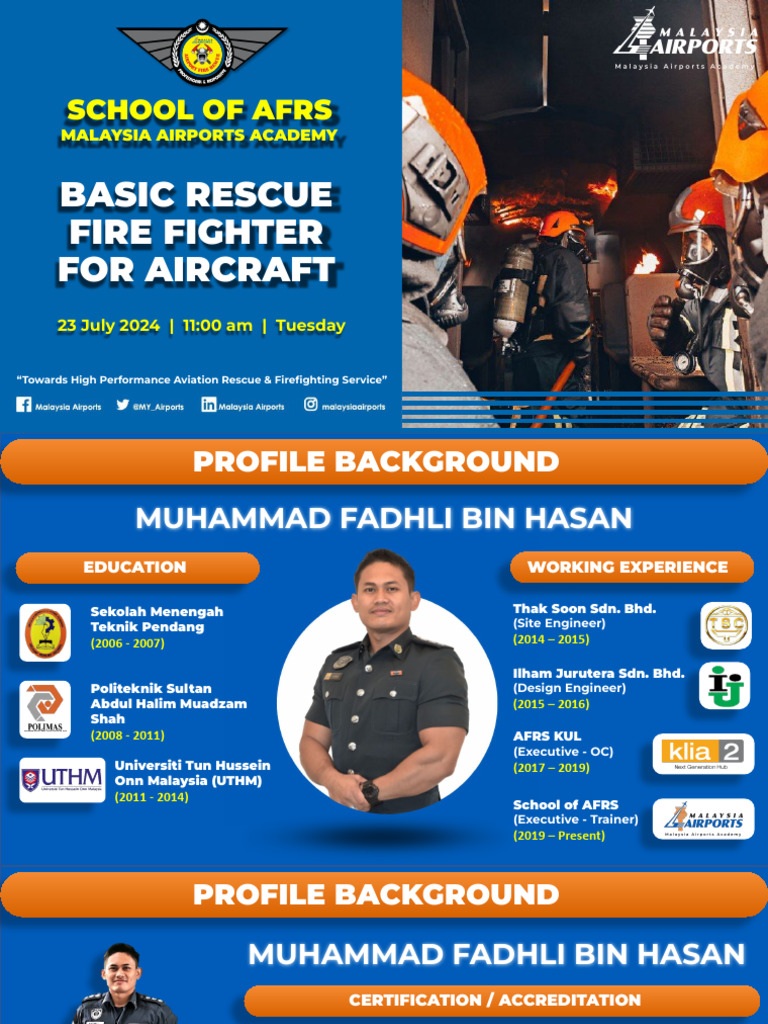 Aircraft Firefighting Training Guide | PDF | Firefighting | Aviation