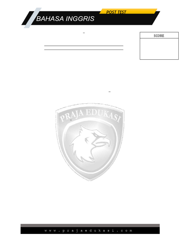 [REGULER] POST READING SPECIFIC INFORMATION | PDF