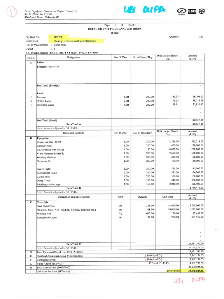 103 (5) Shoring, Cribbing and Cofferdaming | PDF