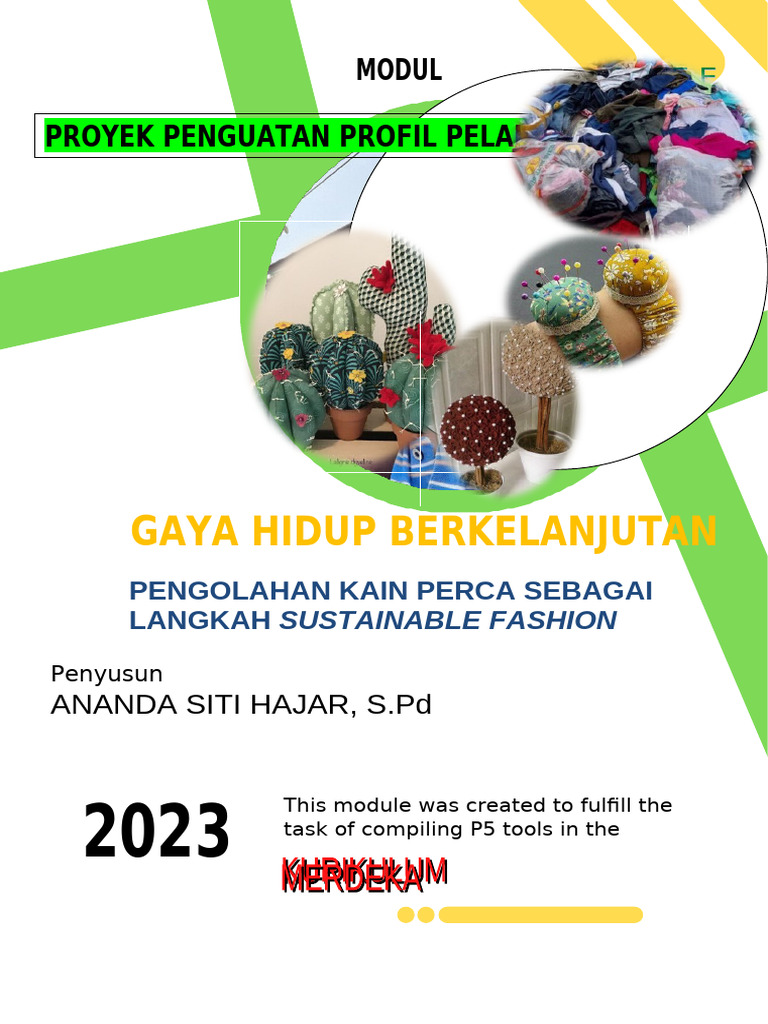 Modul p5 Fase e Ganjil 2023 2024 | PDF