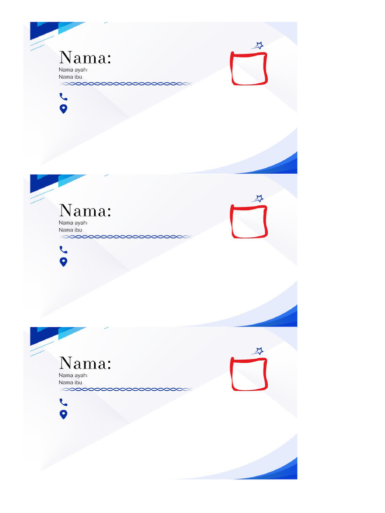 Kartu Nama | PDF