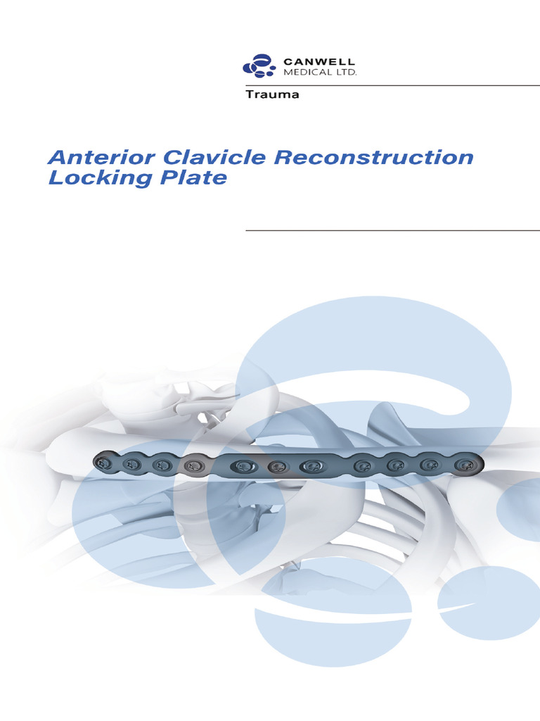 Anterior Clavicle Reconstruction Locking Plate-flyer | PDF