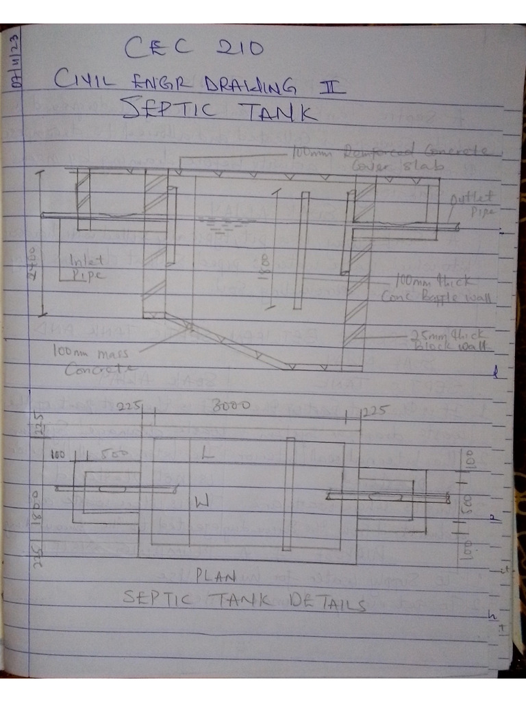 Cec 210 - Civil Engineering Drg | PDF