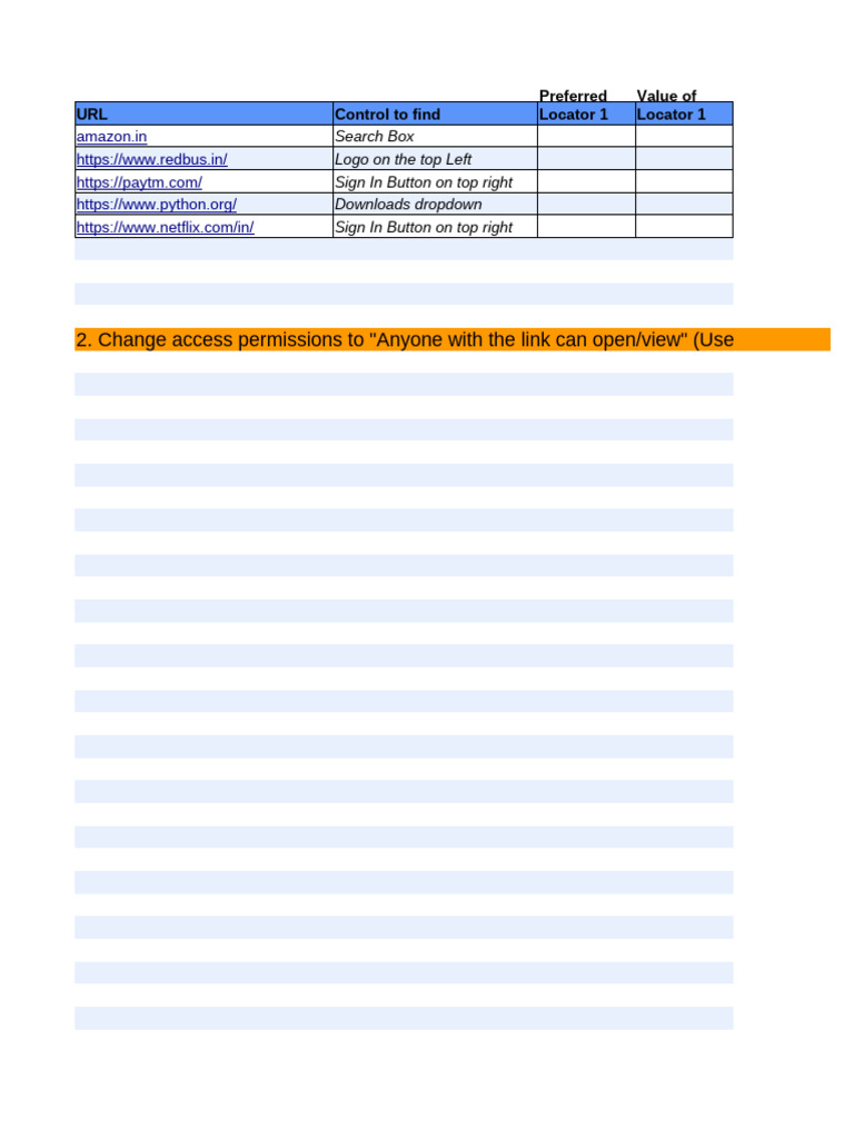 Byte - Selenium Locators Exercises | PDF