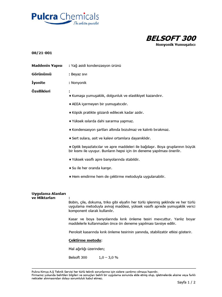 Belsoft 30016230 | PDF