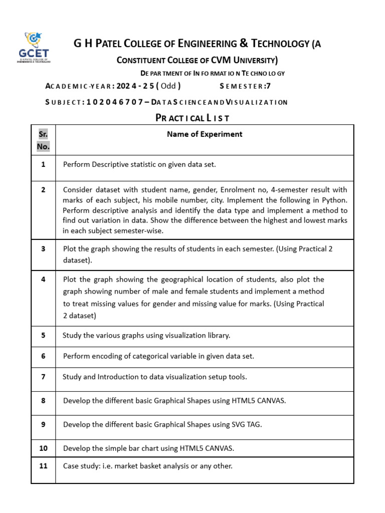 102046707-DSV-Lab Manual _ | PDF