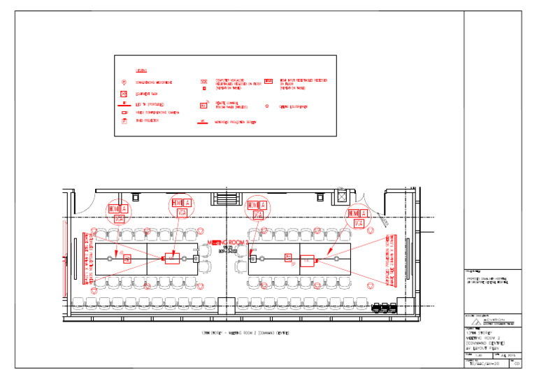 TD - AAC - AV-20 - 13th Storey - Meeting Room 2 AV Layout Plan | PDF