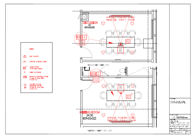 TD - AAC - AV-10 - 5th Storey - Meeting Room 023 029 Discussion Room ...