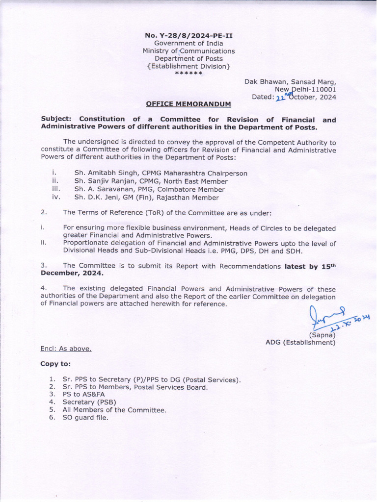 Committee Formed | PDF