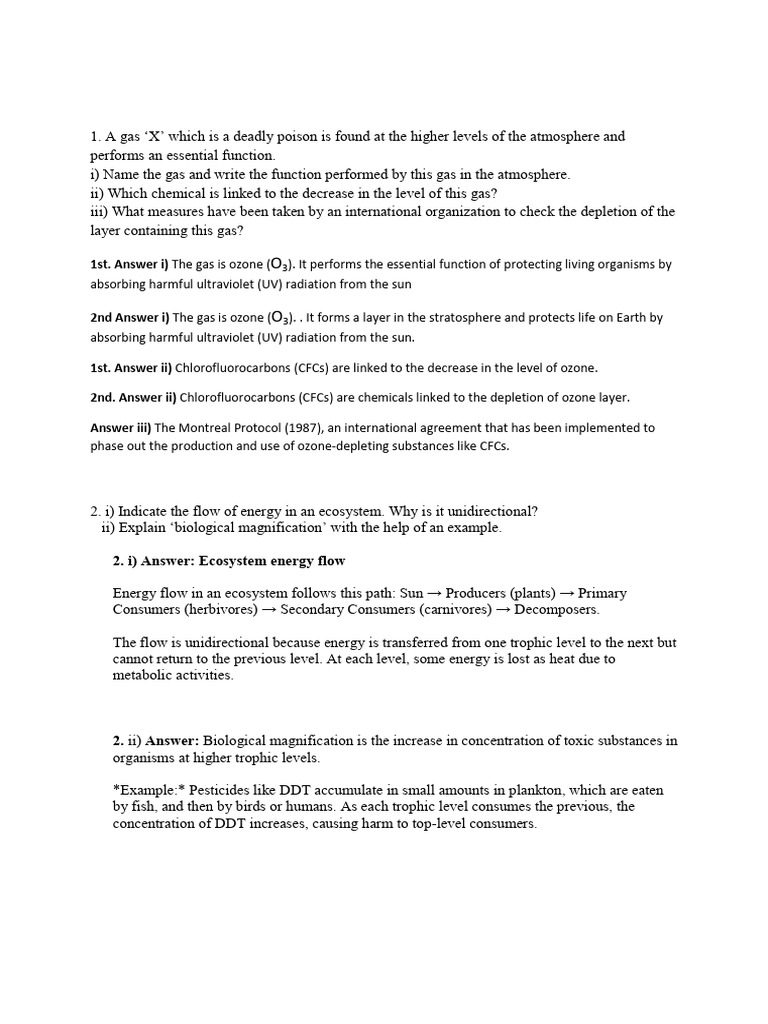 Think Biology - Ecosystem | PDF