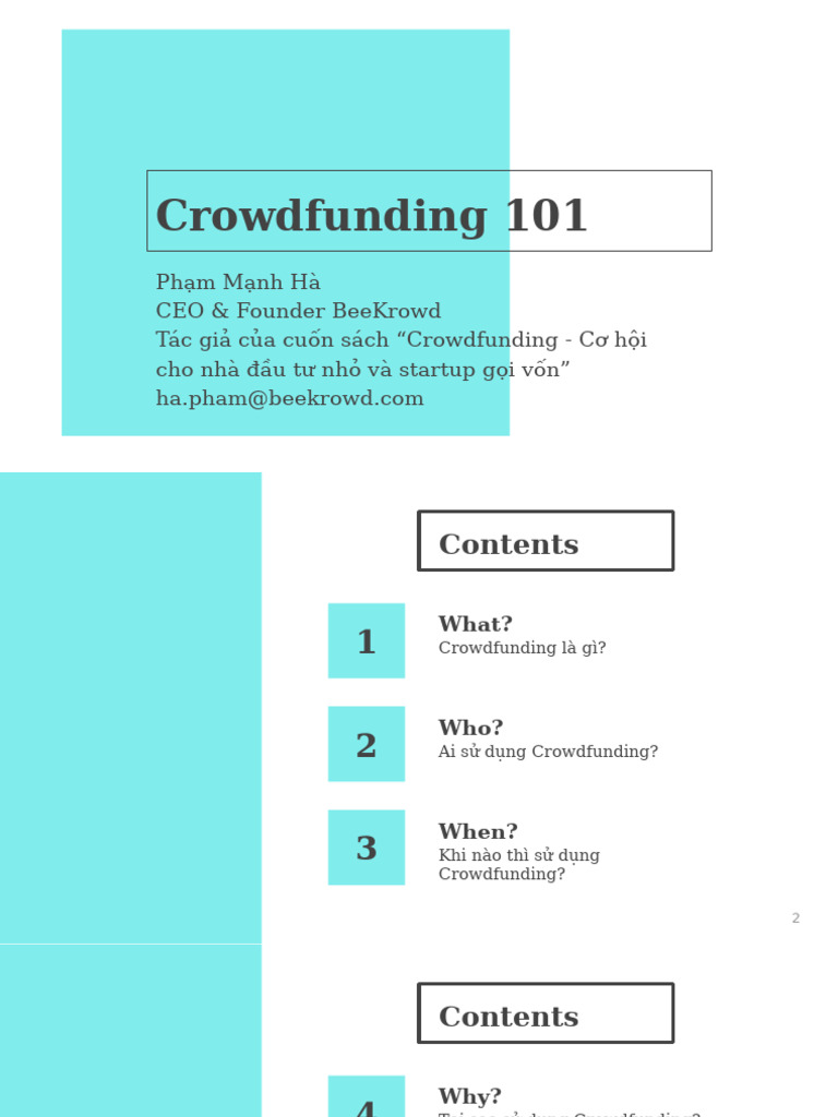 (Business) Crowdfunding-101-FutureU-24-1.30pm | PDF