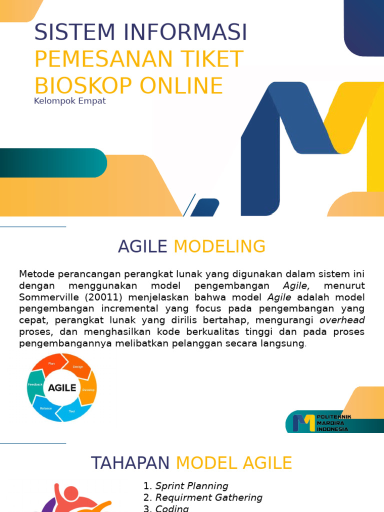 Sistem Informasi Pemesanan Tiket Bioskop Online | PDF