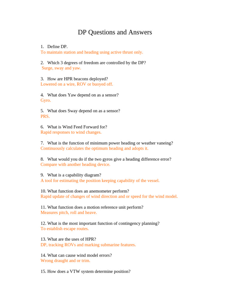 DP Questions and Answers | PDF | Rocket Engine