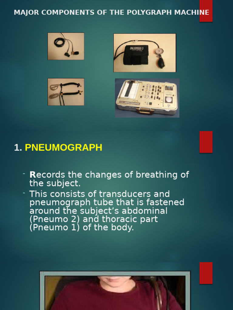 Components of a Polygraph Machine | PDF | Polygraph