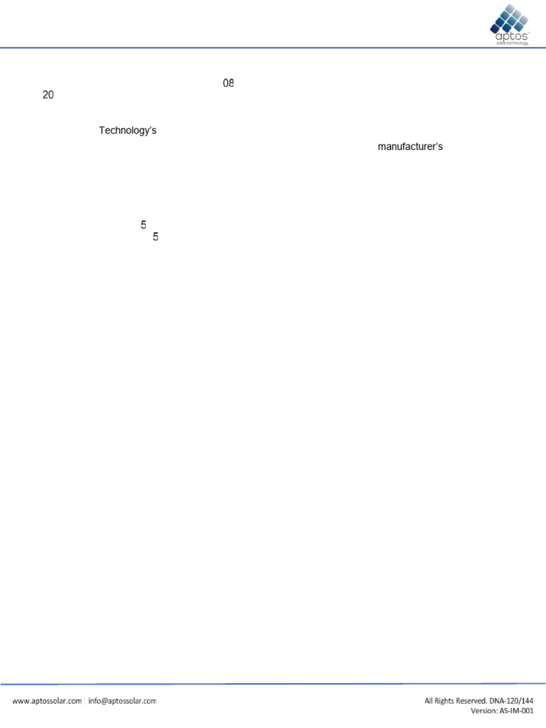 550W DG Installation Manual | PDF | Solar Panel | Photovoltaics